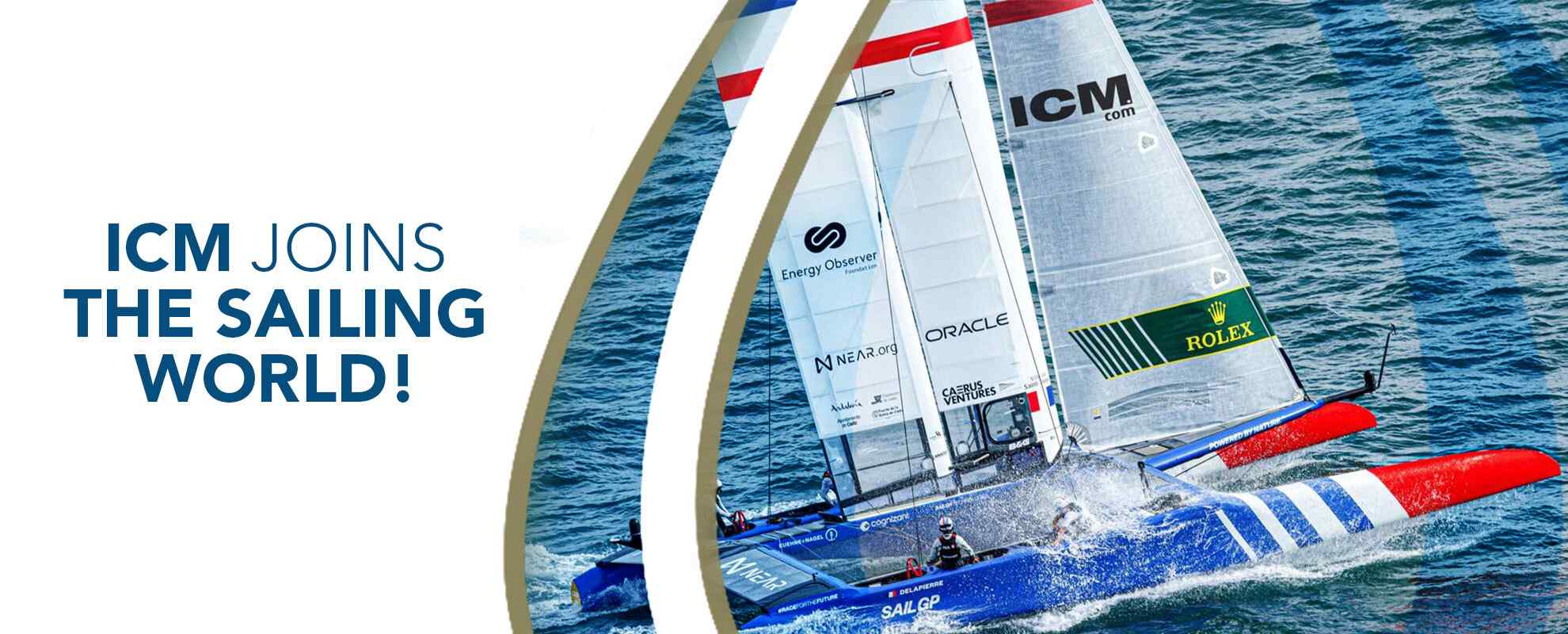ICM Announced as Official Partner of France SailGP Team for 2023 - ICM